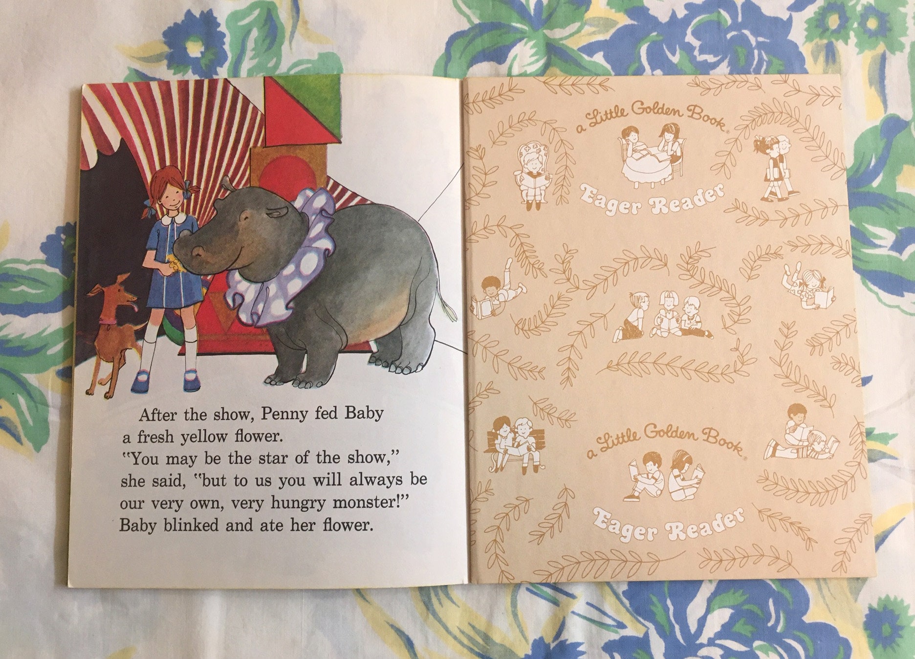 Monster! Monster!, 1975 Eager Reader Book, Little Golden Book - Etsy