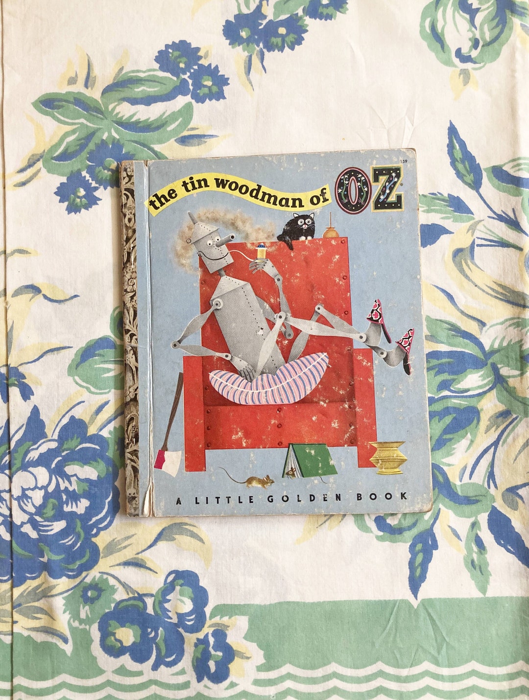 The Tin Woodman of Oz, 1952 Little Golden Book - Etsy