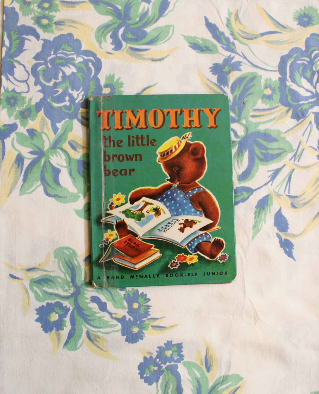 Timothy the Little Brown Bear, 1949 Junior Elf Book - Etsy