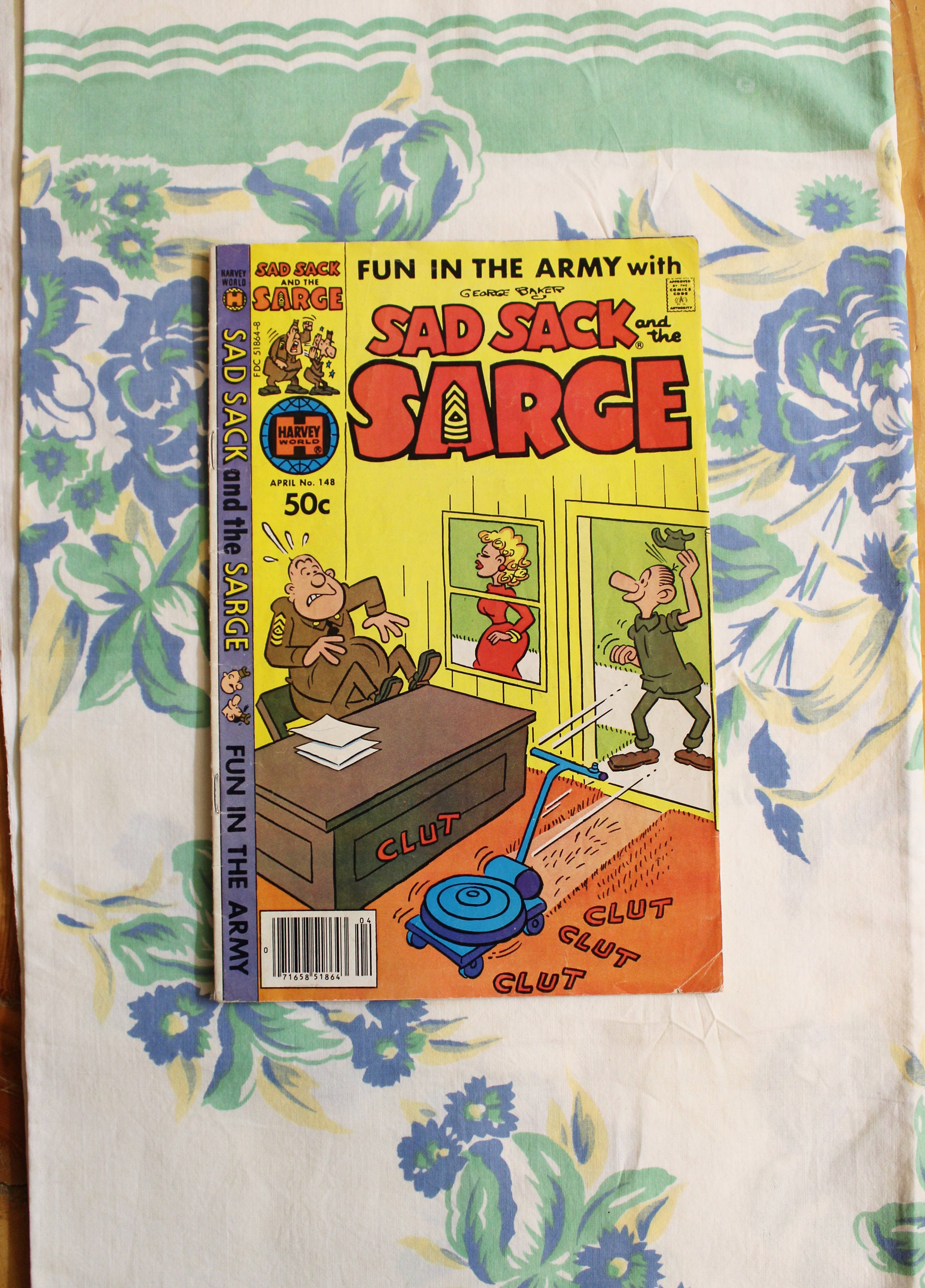 Sad Sack and the Sarge 1981 Comic Book Harvey World Comic - Etsy