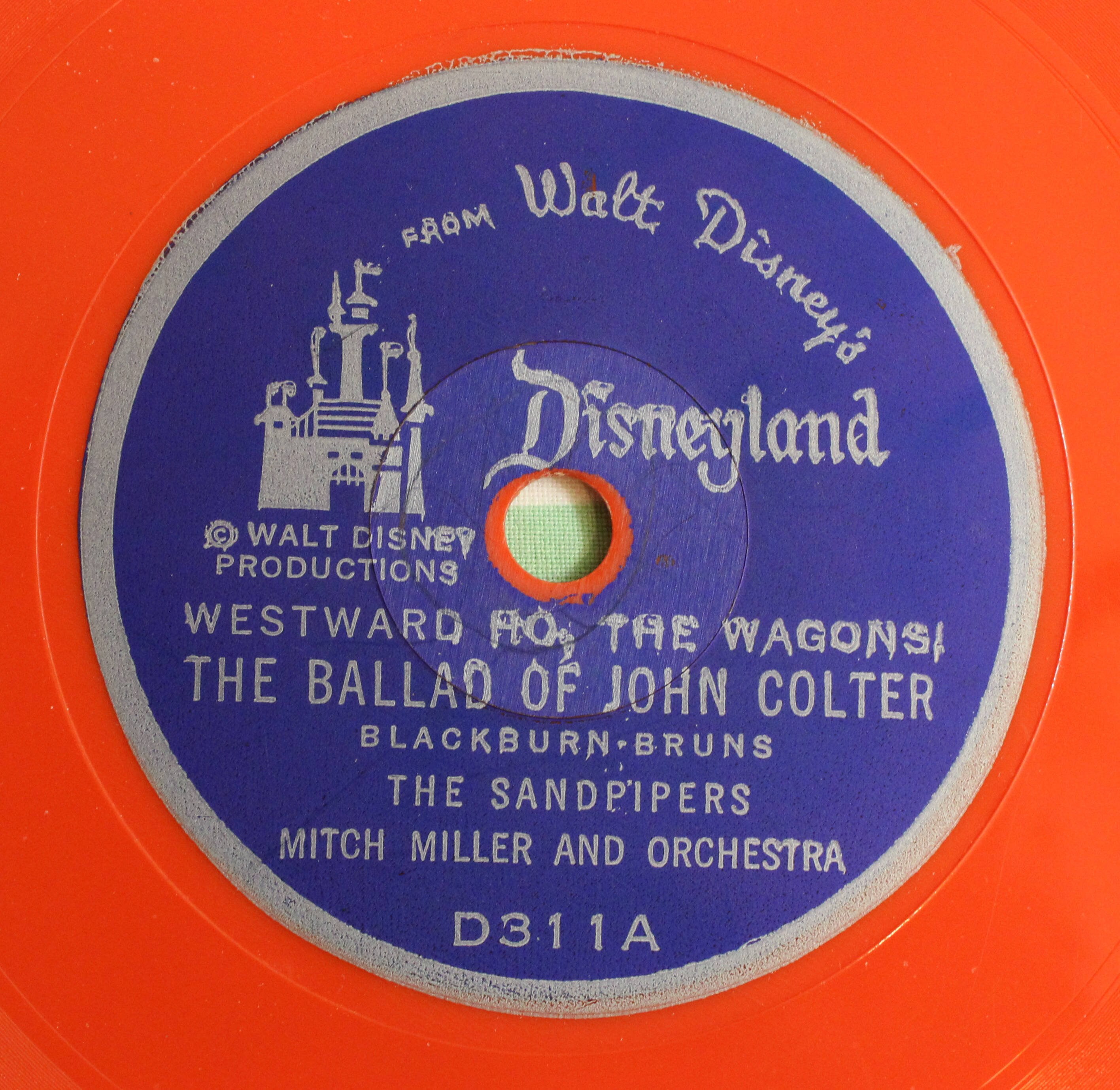 Westward Ho, the Wagons! Record, Pioneers Prayer, 78 Record - Etsy