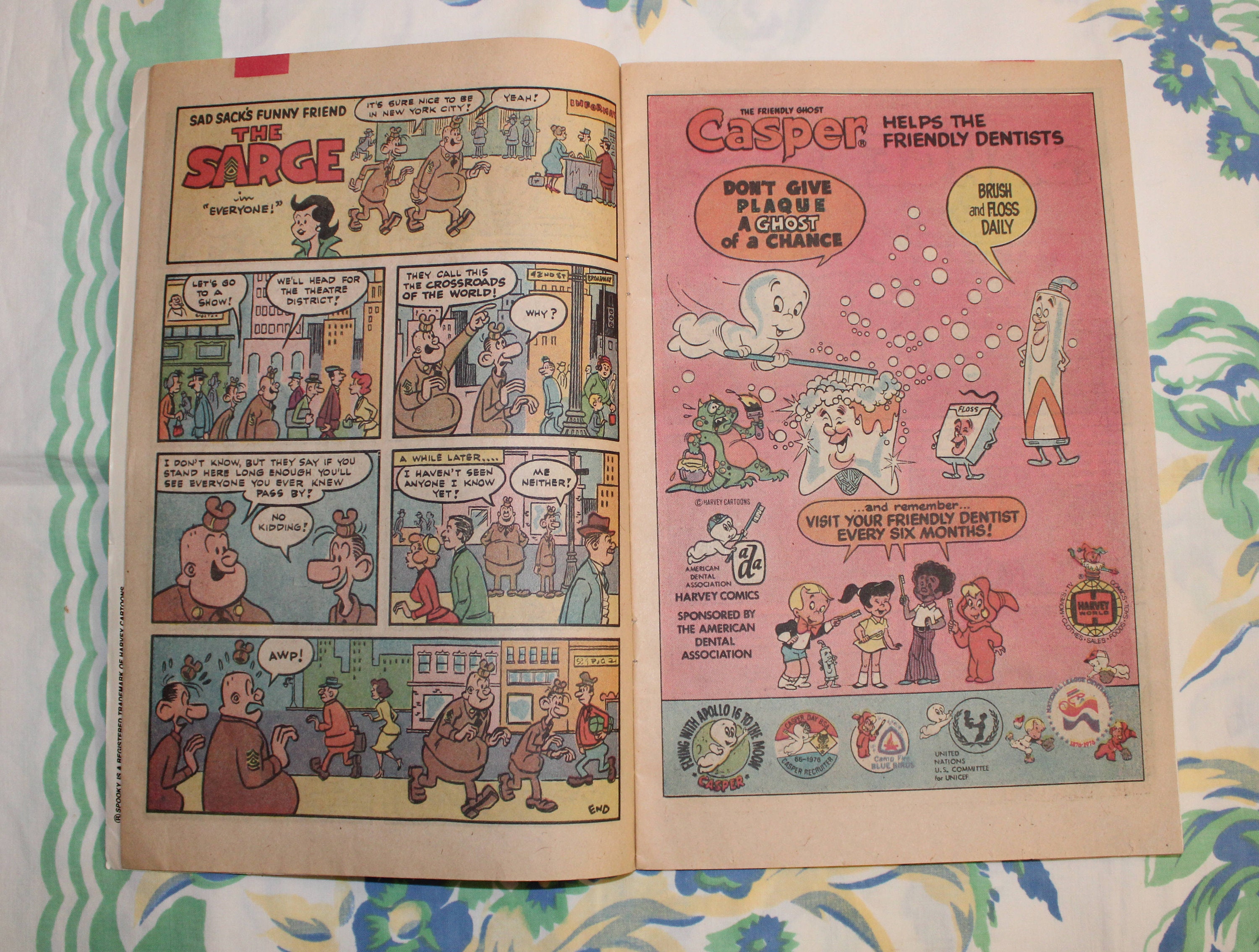 Sad Sack and the Sarge 1981 Comic Book Harvey World Comic - Etsy