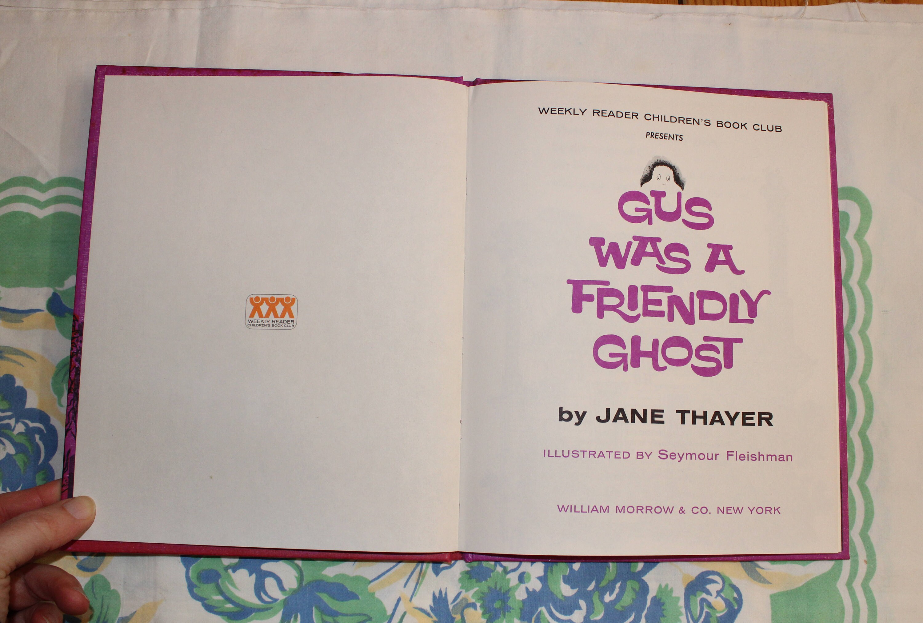 Gus Was A Friendly Ghost 1962 Weekly Reader Book - Etsy