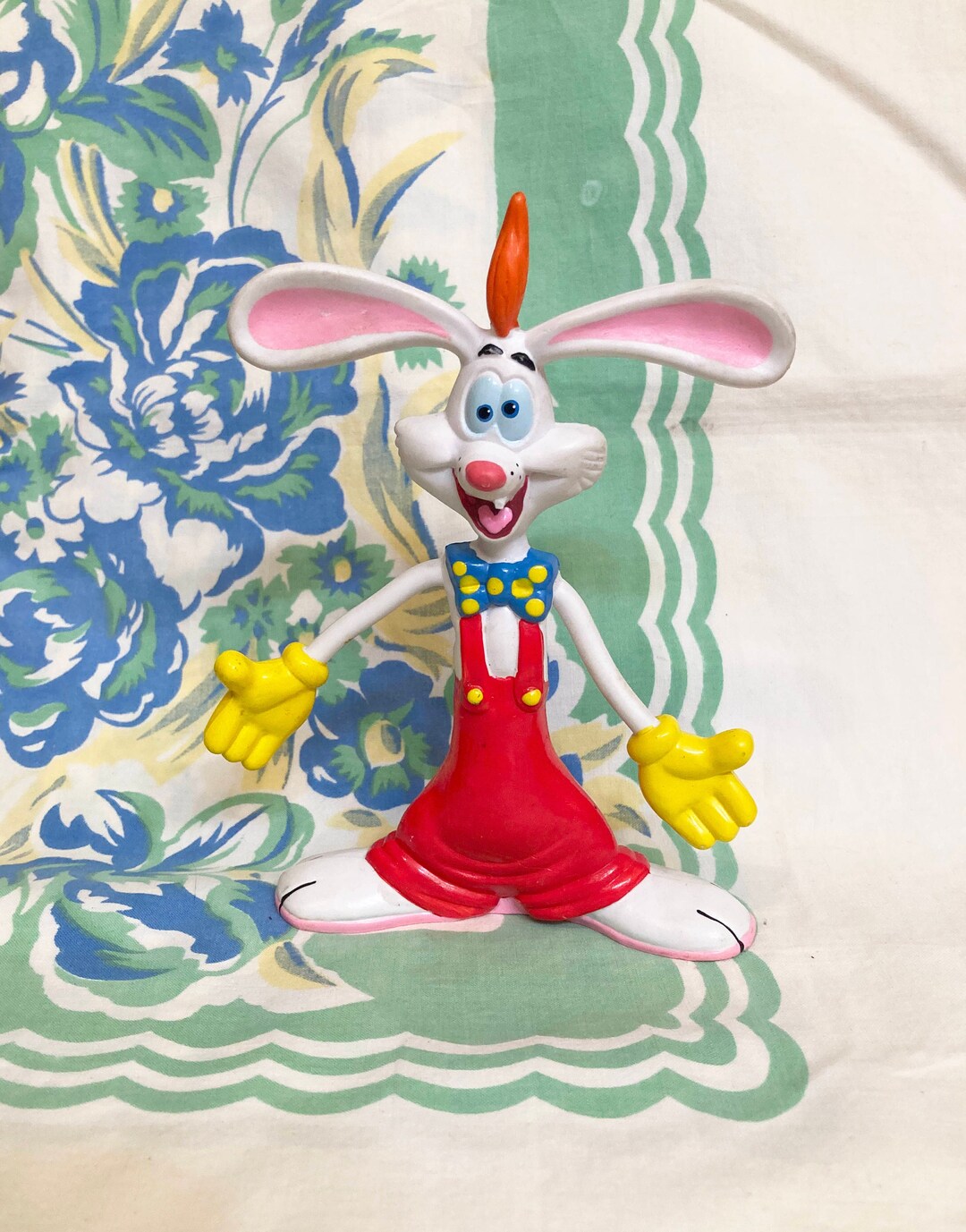 Roger Rabbit, Bendable Roger Rabbit, Roger Rabbit Toy, 1987 - Etsy