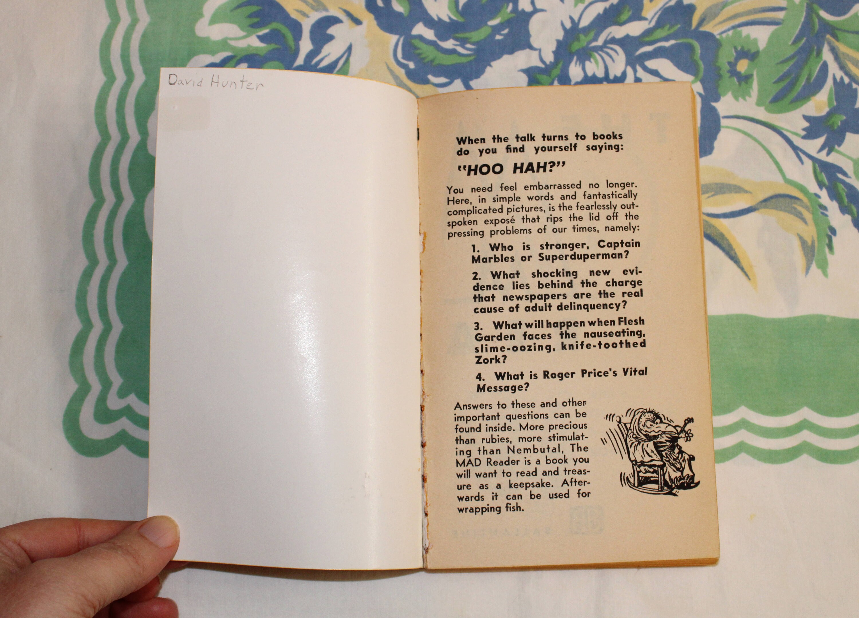 The Mad Reader 1958 Ballentine Book - Etsy