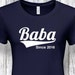 Baba Gift, Baba, Family, Family Shirt, Birthday Shirt, Birthday Gift ...