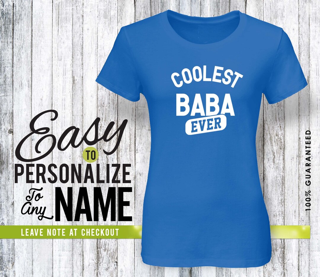 Baba, Gift, Love, Baba Tshirt, Family, Birthday, Baba Shirt, Family ...