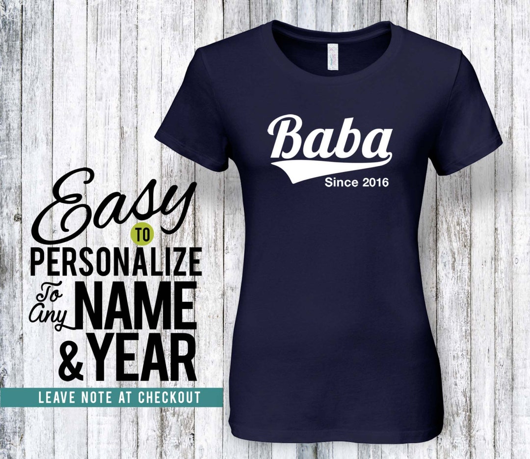 Baba Gift, Baba, Family, Family Shirt, Birthday Shirt, Birthday Gift ...