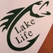 Lake Life Decal Permanent Vinyl Perfect for Yeti & Rtic Cups, Boats ...