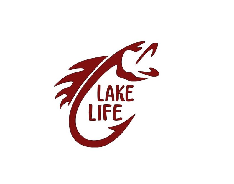Lake Life Decal - Permanent Vinyl - Perfect for Yeti & Rtic Cups, Boats ...