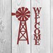 Windmill Decal | Permanent Vinyl Decal | Farmhouse Decor | Home Decor ...