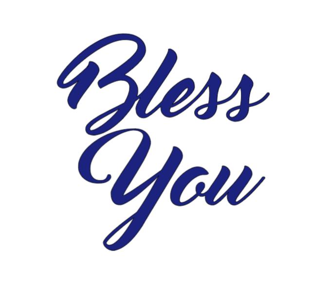Bless You Decal. Permanent Vinyl Decal. Perfect for Mason Jar, Tissue ...