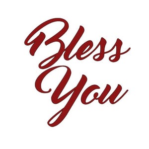 Bless You Decal. Permanent Vinyl Decal. Perfect for Mason Jar, Tissue ...