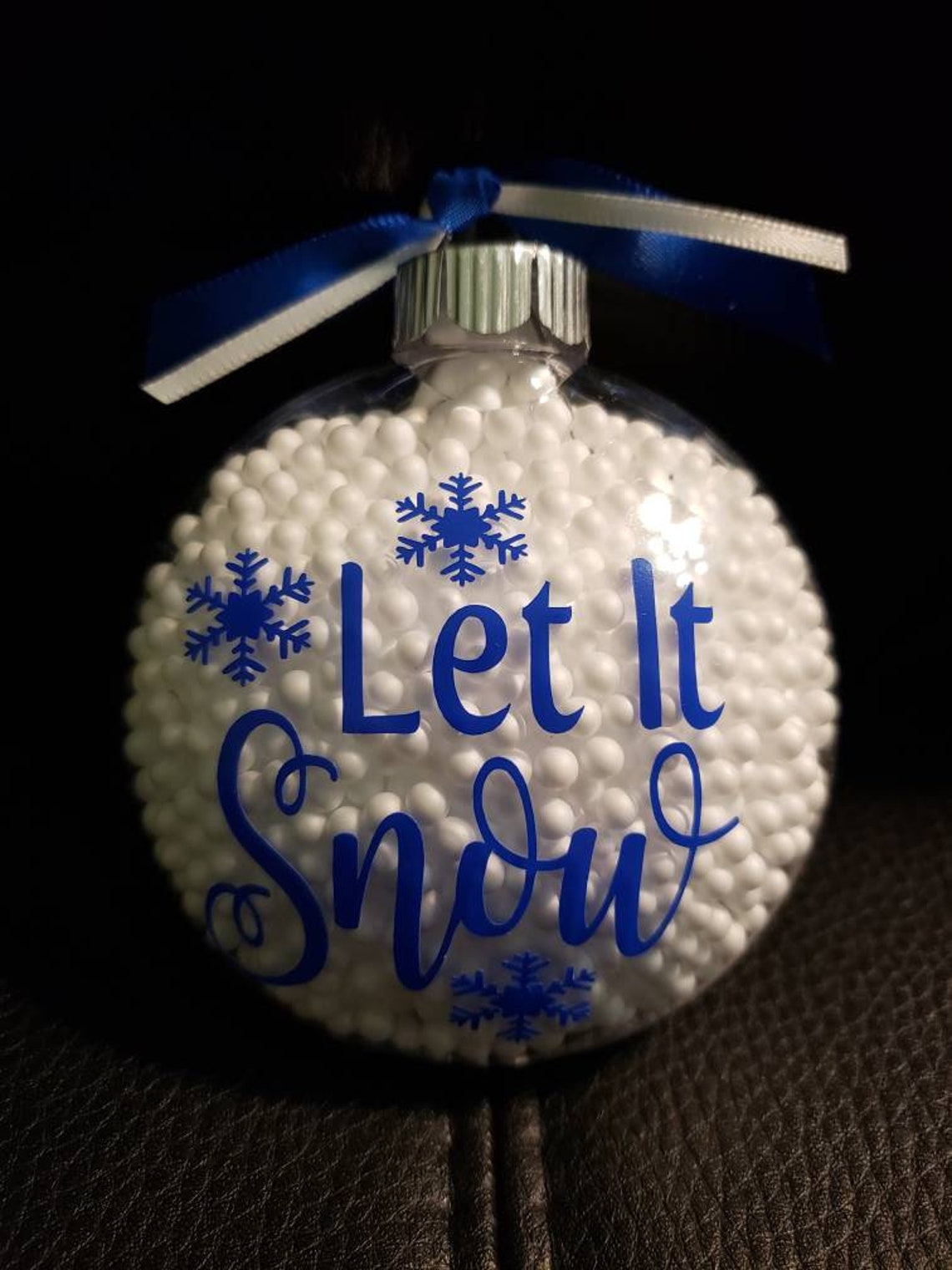 Let It Snow Decal. Permanent Vinyl Decal Only. Perfect for - Etsy