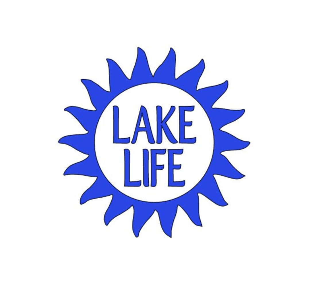 Lake Life Decal - Permanent Vinyl - Perfect for Coolers, Tumblers ...
