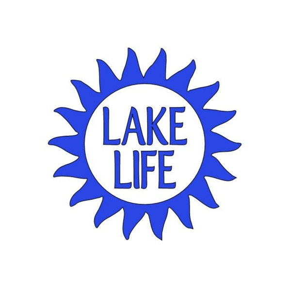 Lake Life Decal - Etsy