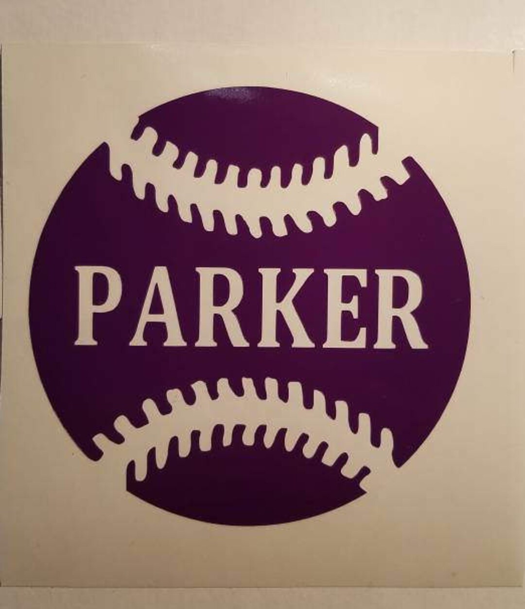 Baseball, Softball, Tball, Coach Decal - Personalized Permanent Vinyl ...