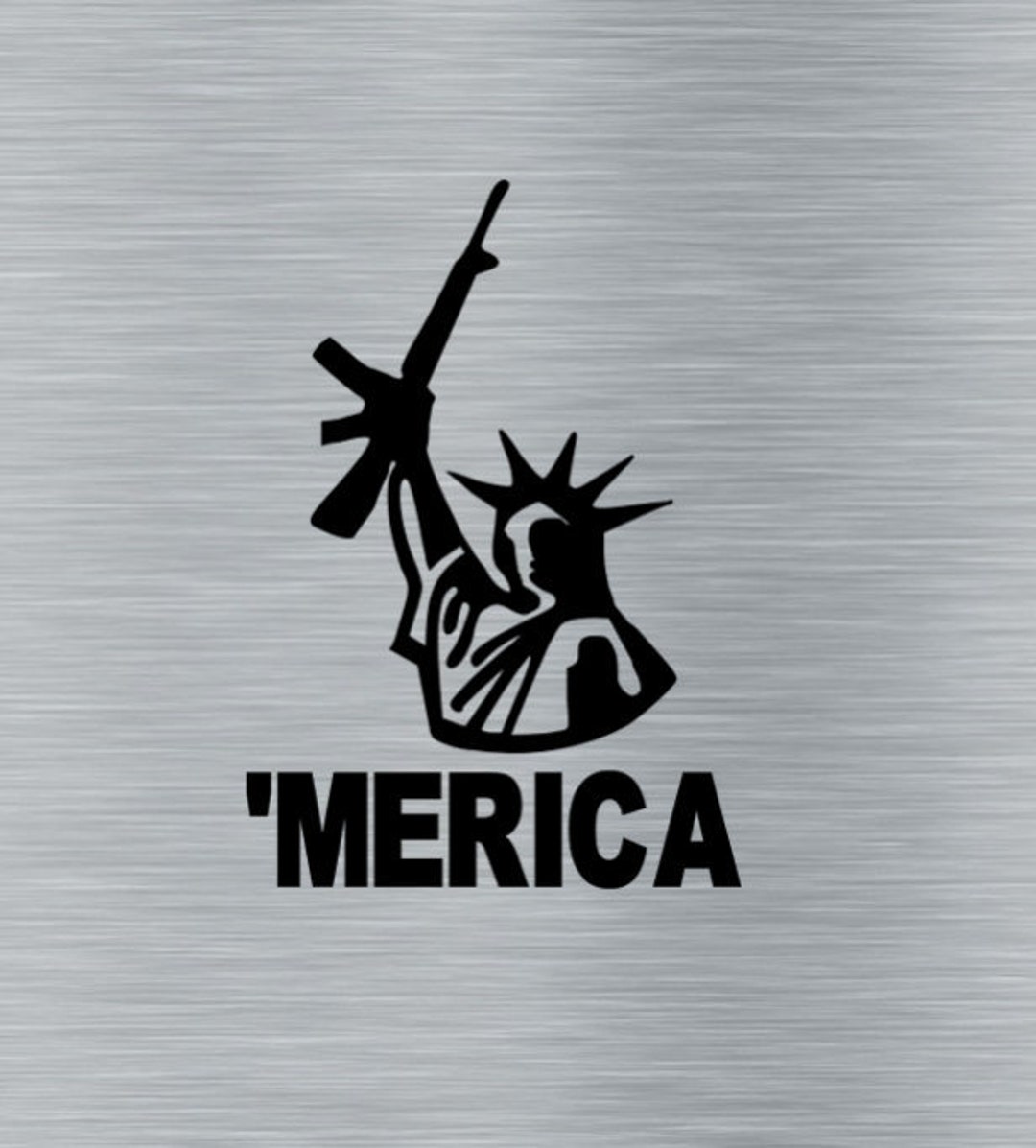 Statue of Liberty 'merica Decal - Perm Vinyl - Perfect for Yeti/rtic ...