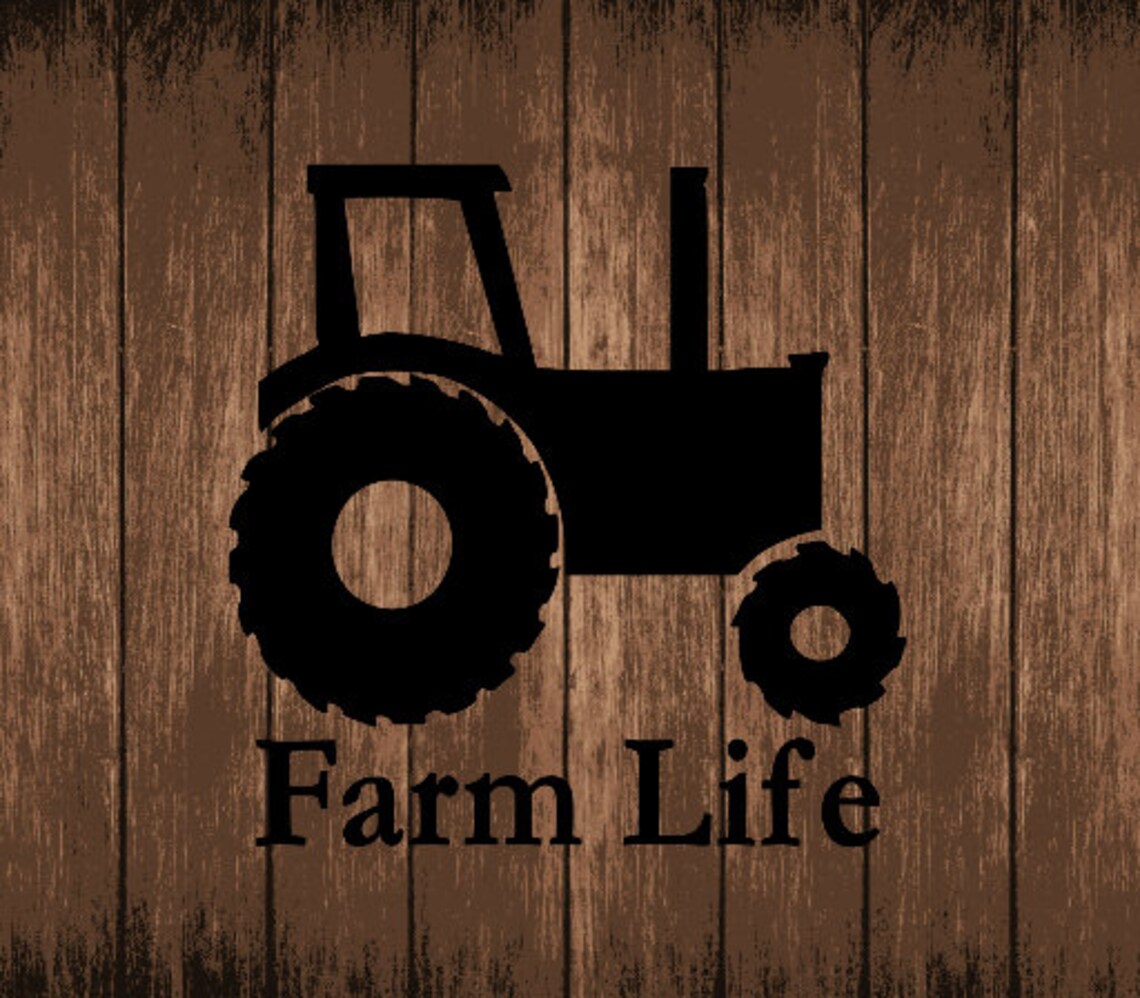Tractor Decal Permanent Vinyl Perfect for Yeti & Rtic - Etsy