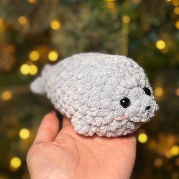Seal Plushie - Etsy