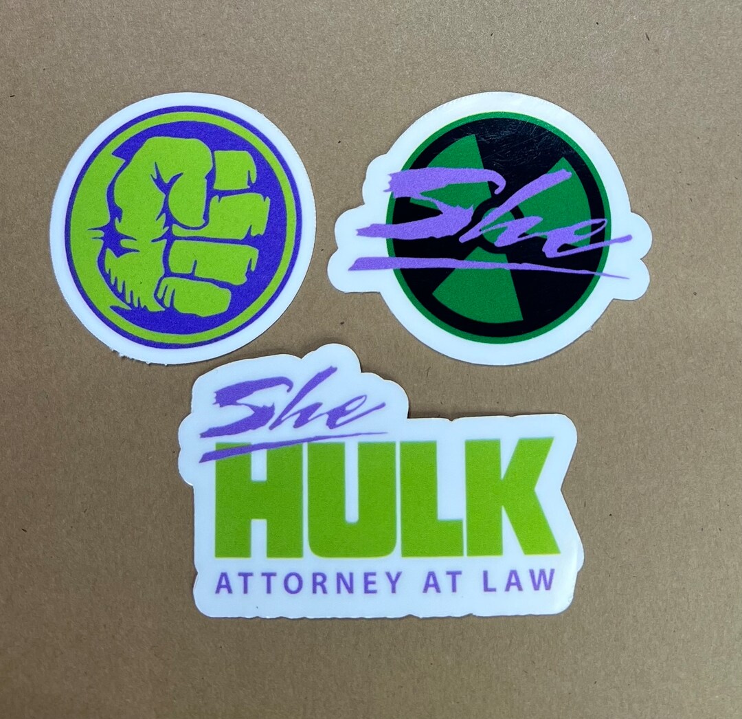 She Hulk Stickers - Etsy