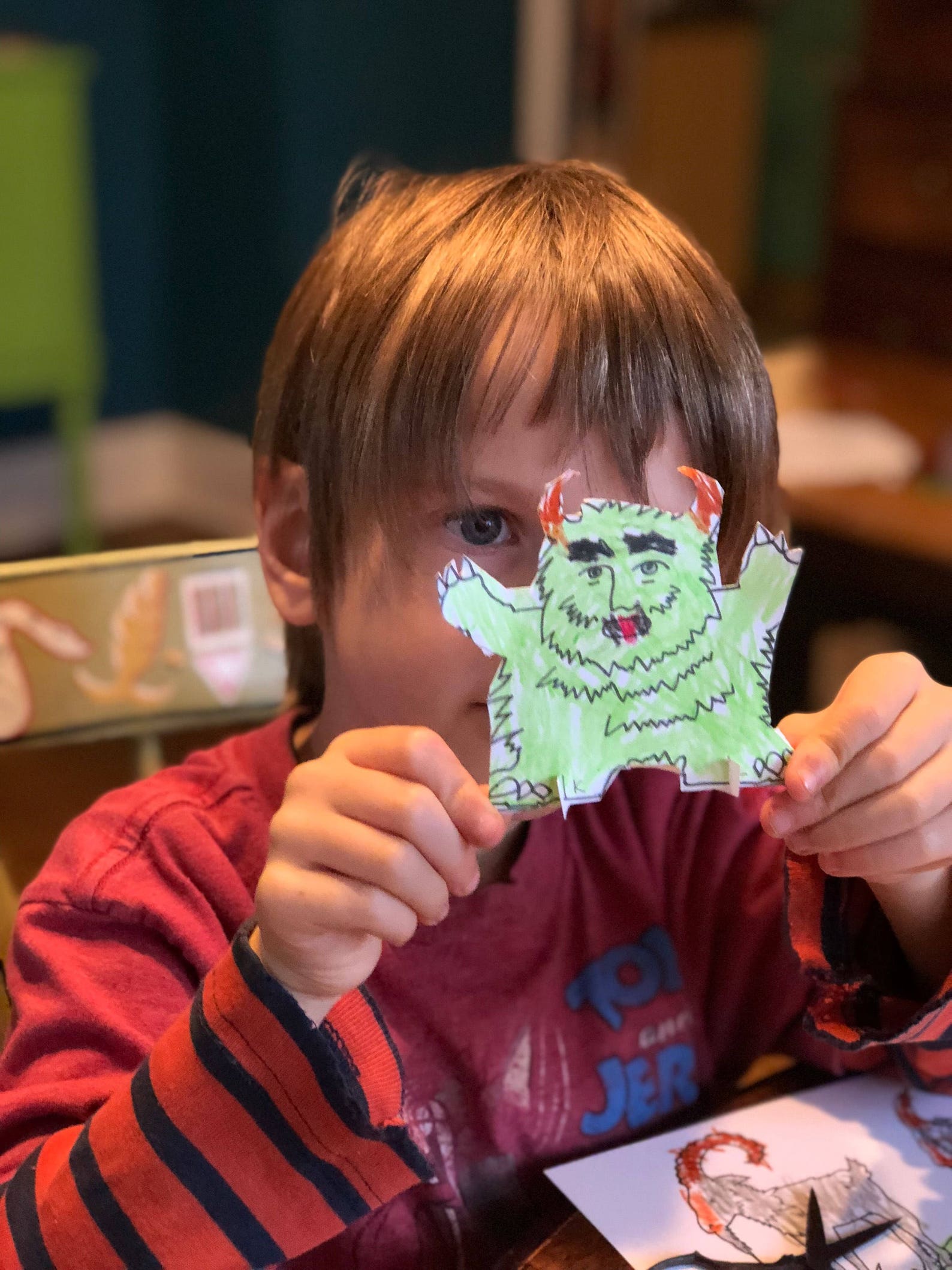 Three Billy Goats Gruff Story-telling Paper-cut - Etsy