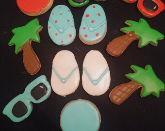 Miami Hurricanes Theme Sugar Cookies - Etsy