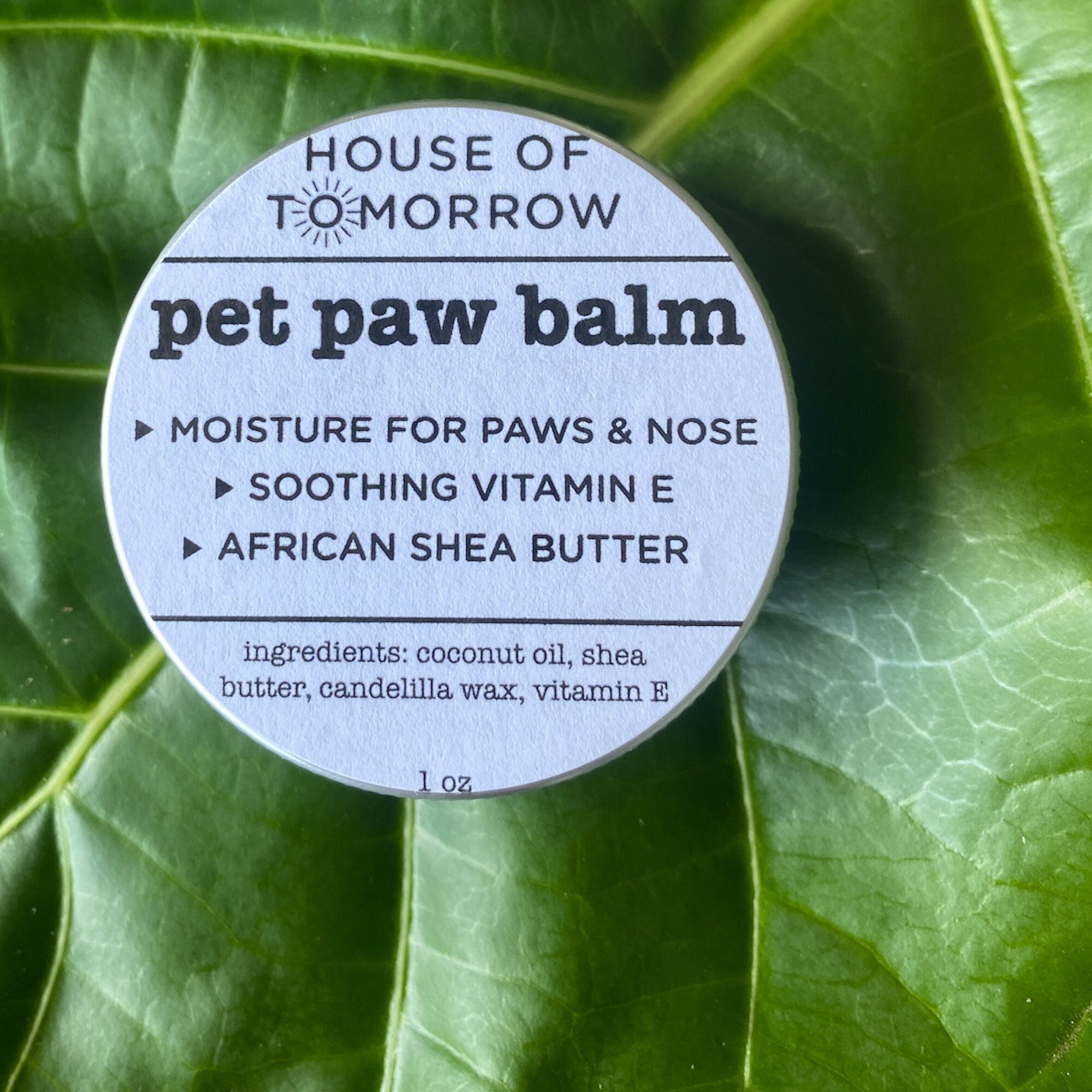 Pet Balm Paw Salve Dog Balm With Shea Butter Coconut Oil Vitamin E Pet ...