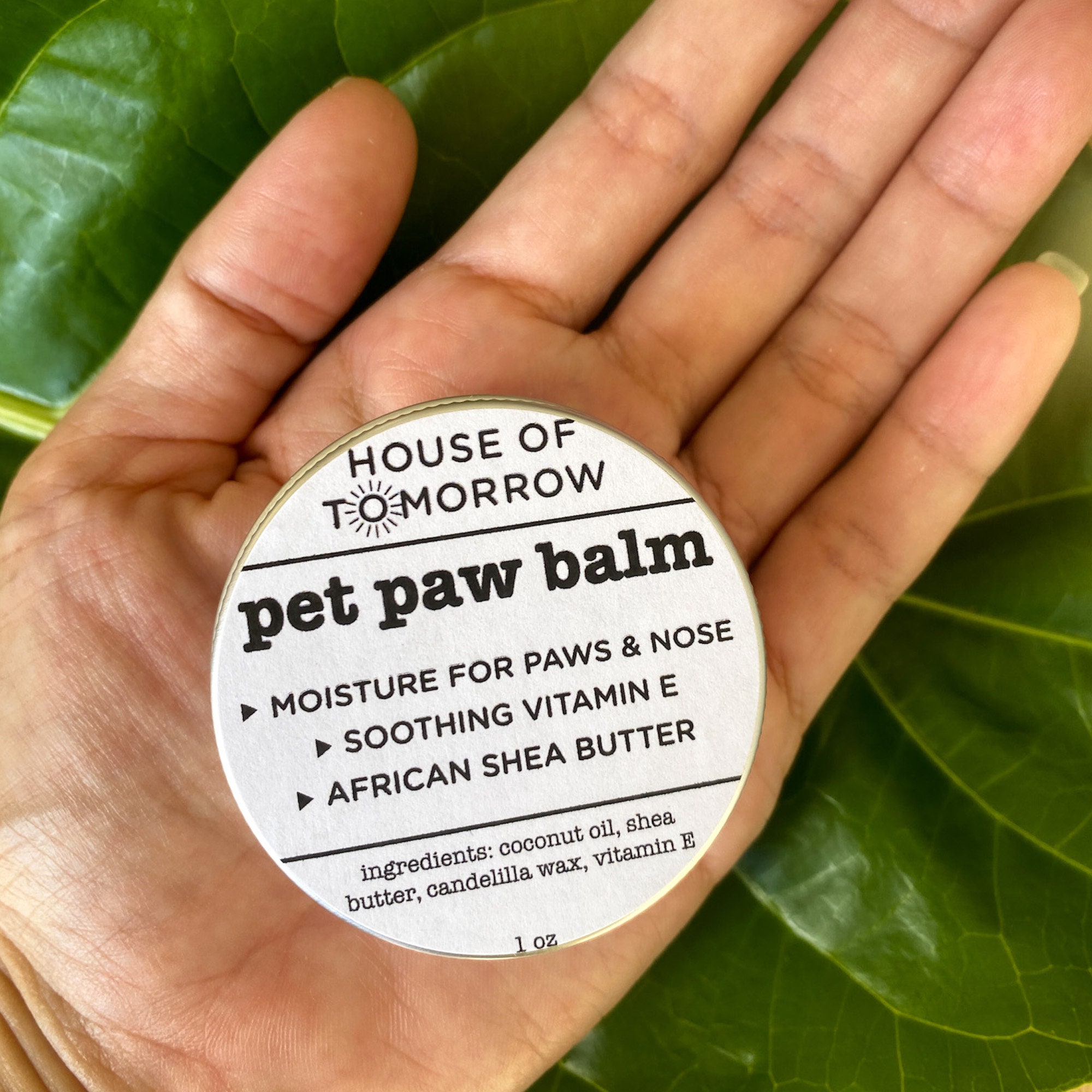 Pet Balm Paw Salve Dog Balm With Shea Butter Coconut Oil Vitamin E Pet ...