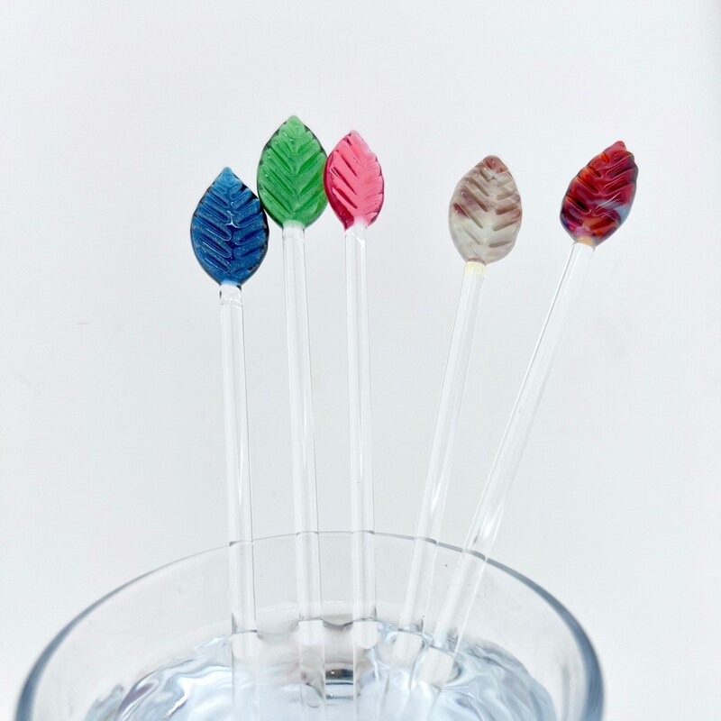 Glass Cocktail Stirrers - Etsy