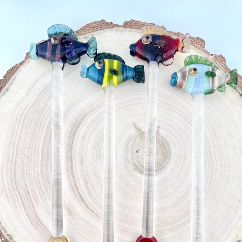 Drink Stirrers Fish - Etsy