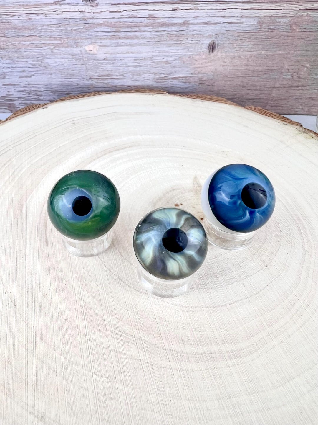 Custom Glass Eye Ball Marble: Handmade Halloween Decor - Etsy