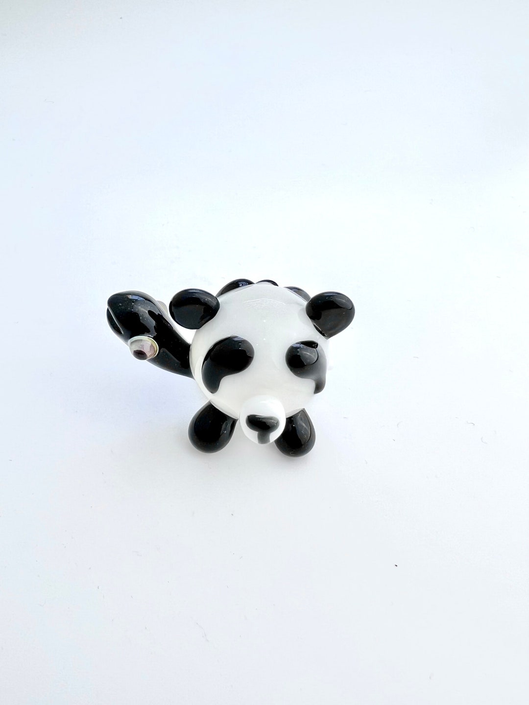 Glass Panda Turtle Sculpture - Made to Order Glass Sculptures | Glass ...