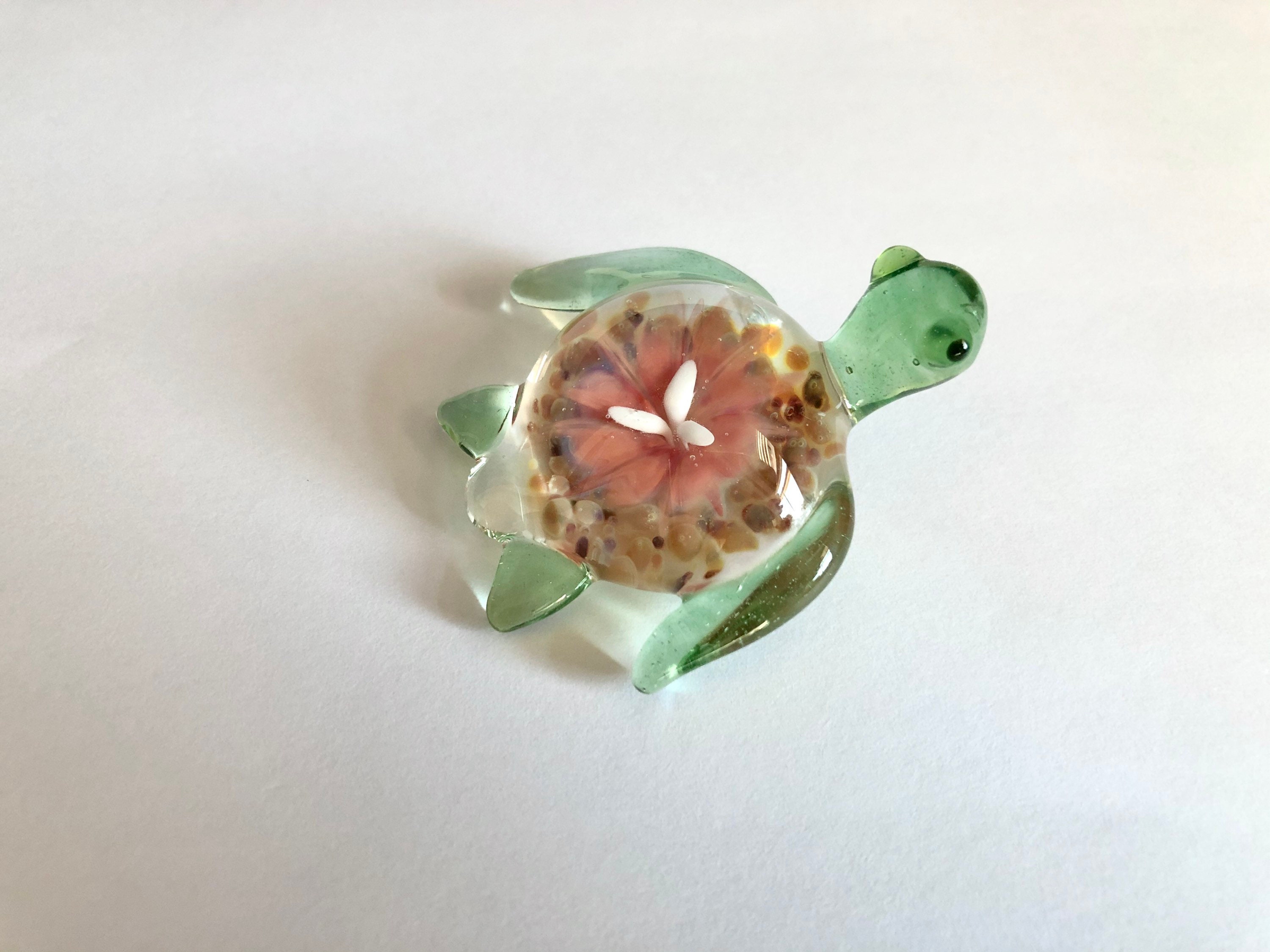 Glass Sea Turtle Sculpture - Custom Made to Order Sea Turtle Sculptures ...