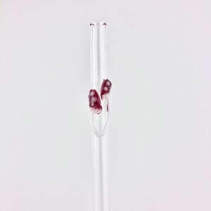 Double Mushroom GLASS STRAW - Boba Straws | Smoothie Straws | Thin ...