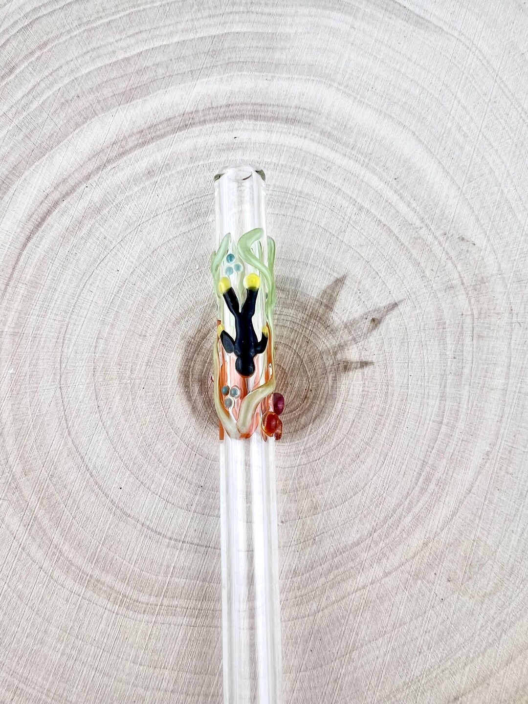Scuba Diver in Ocean GLASS STRAW - Reusable Straws | Glass Straws ...