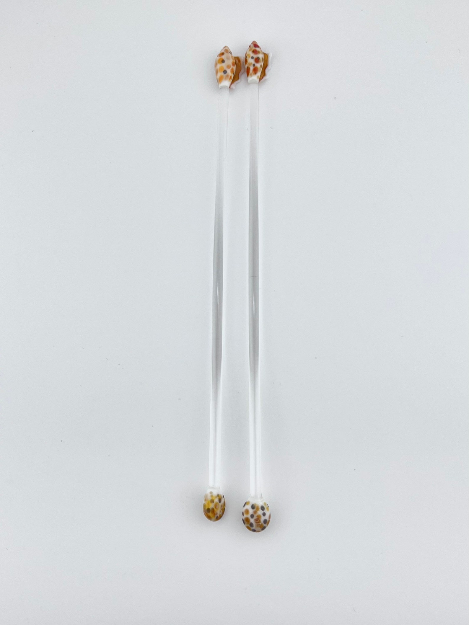 Glass Shell Stir Stick Drink Stirrers Custom Stir Sticks | Etsy