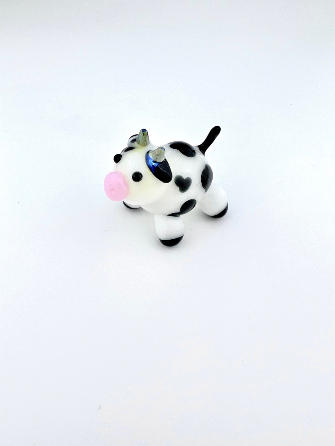 Glass Cow Sculpture Custom Made to Order Cow Sculpture Glass Sculpture ...