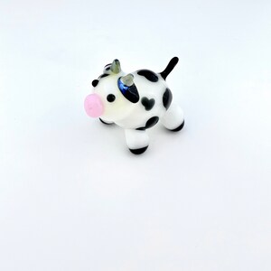 Glass Cow Sculpture Custom Made to Order Cow Sculpture Glass Sculpture ...