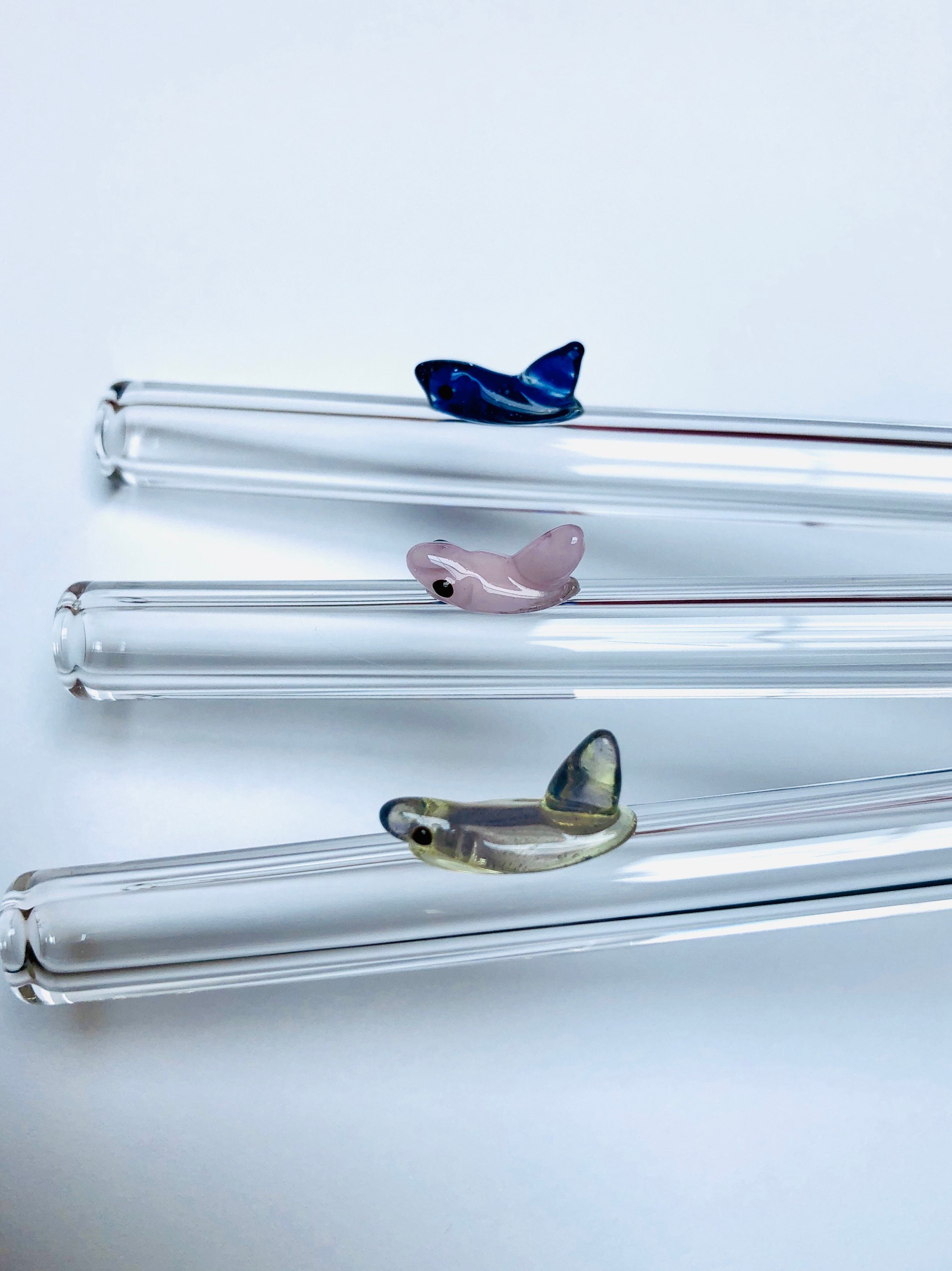 Shark GLASS STRAWS - Reusable Straws | Glass Straw | Eco Friendly Straw ...