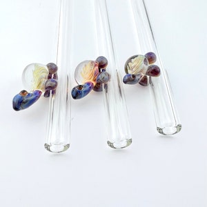 Pack of Marble Turtle GLASS STRAWS - Marble Glass Straw Pack | Reusable ...