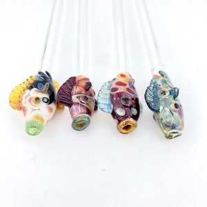 Fish GLASS STRAW - Custom Straws | Glass Straws | Fish Straws ...