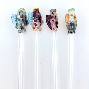 Fish GLASS STRAW - Custom Straws | Glass Straws | Fish Straws ...