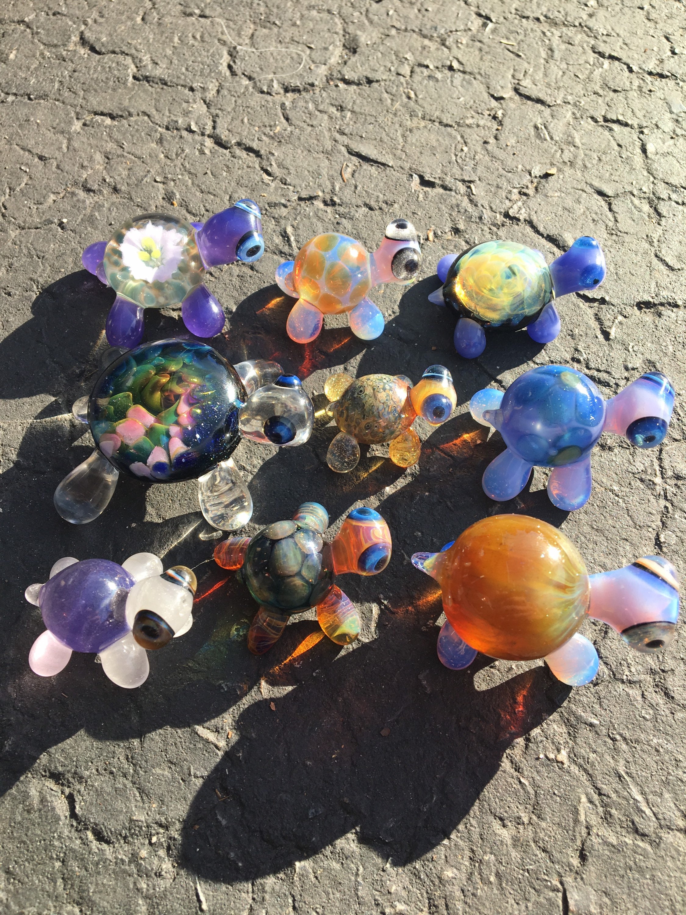 Glass Turtle Sculpture - Custom Made to Order Turtle Sculptures | Glass ...