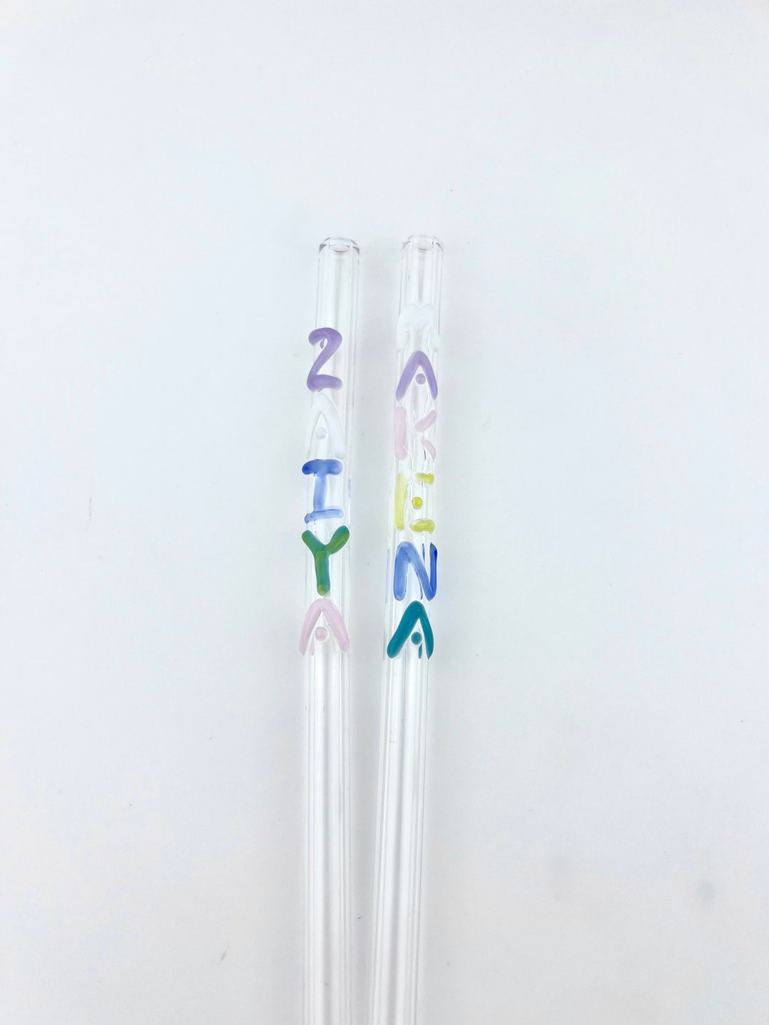Name GLASS STRAW - Boba Straws | Smoothie Straws | Thin Straws ...
