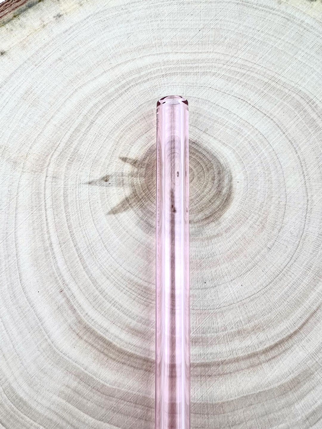 Pink Glass Straw: Reusable, Eco-friendly, Borosilicate - Etsy