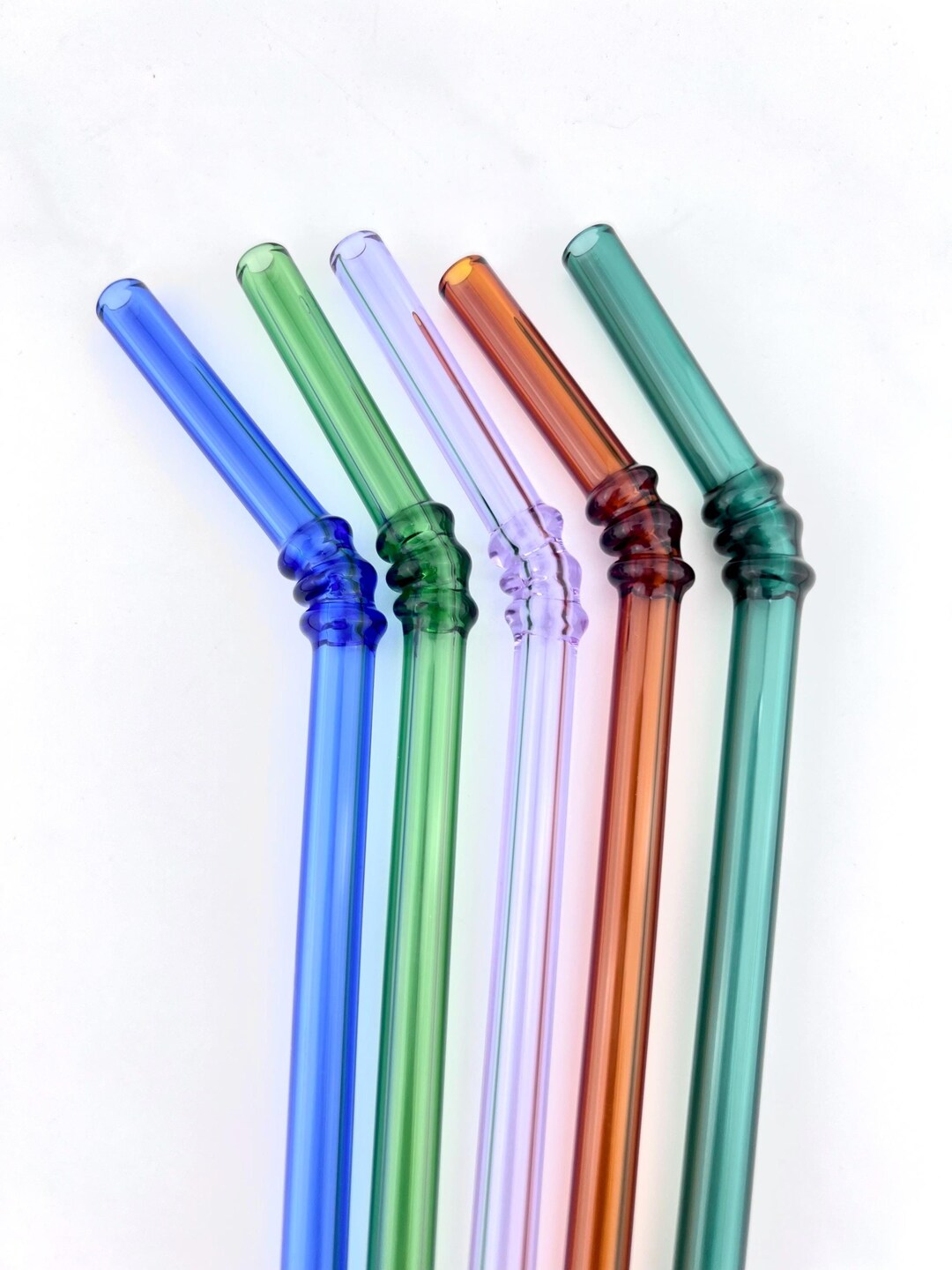 Bendy GLASS STRAW Reusable clearance Straws Bendy