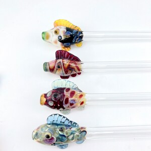 Fish GLASS STRAW - Custom Straws | Glass Straws | Fish Straws ...
