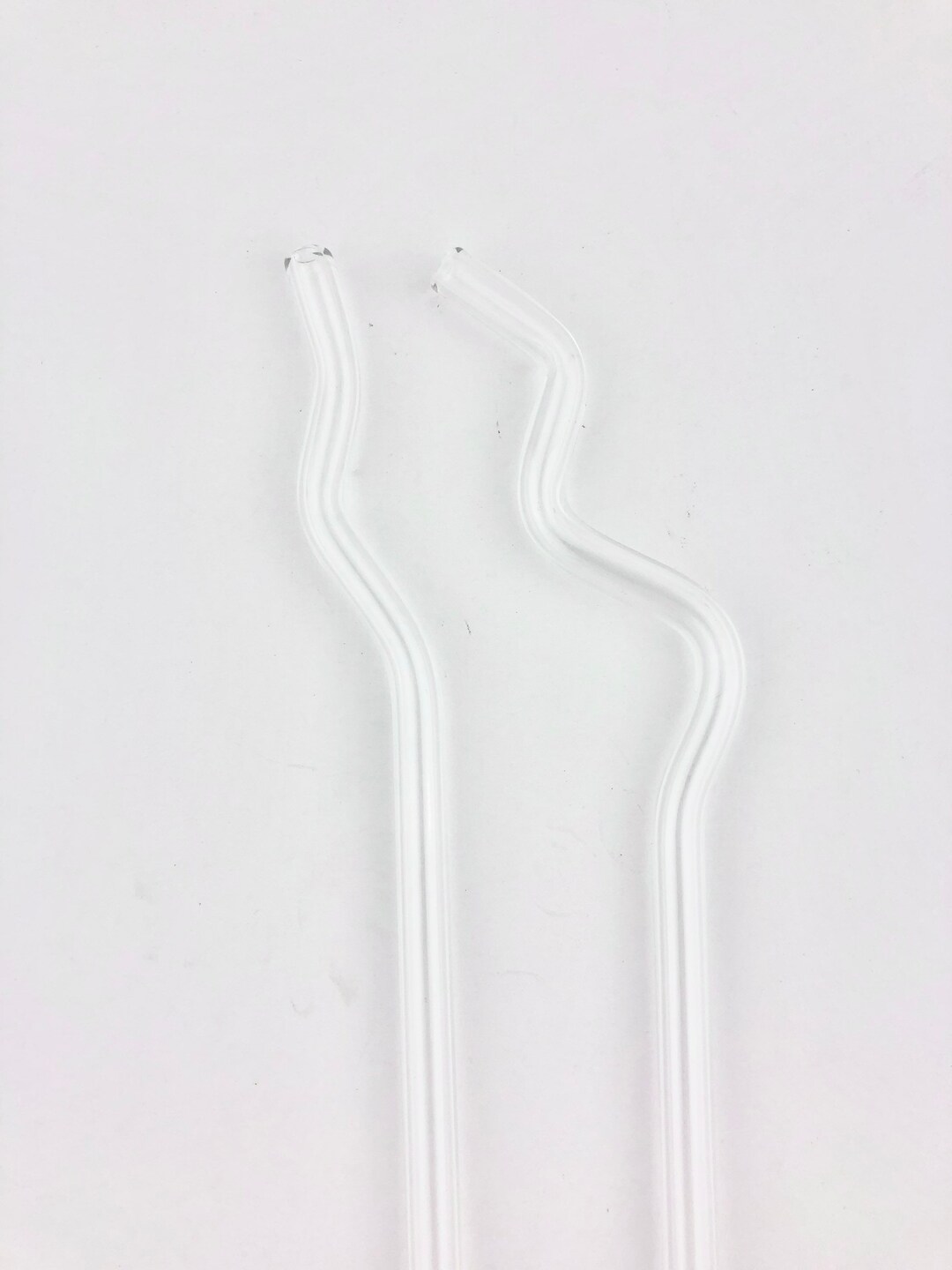 Handmade Crazy Glass Straw: Reusable Bendy Drinking Straw - Etsy