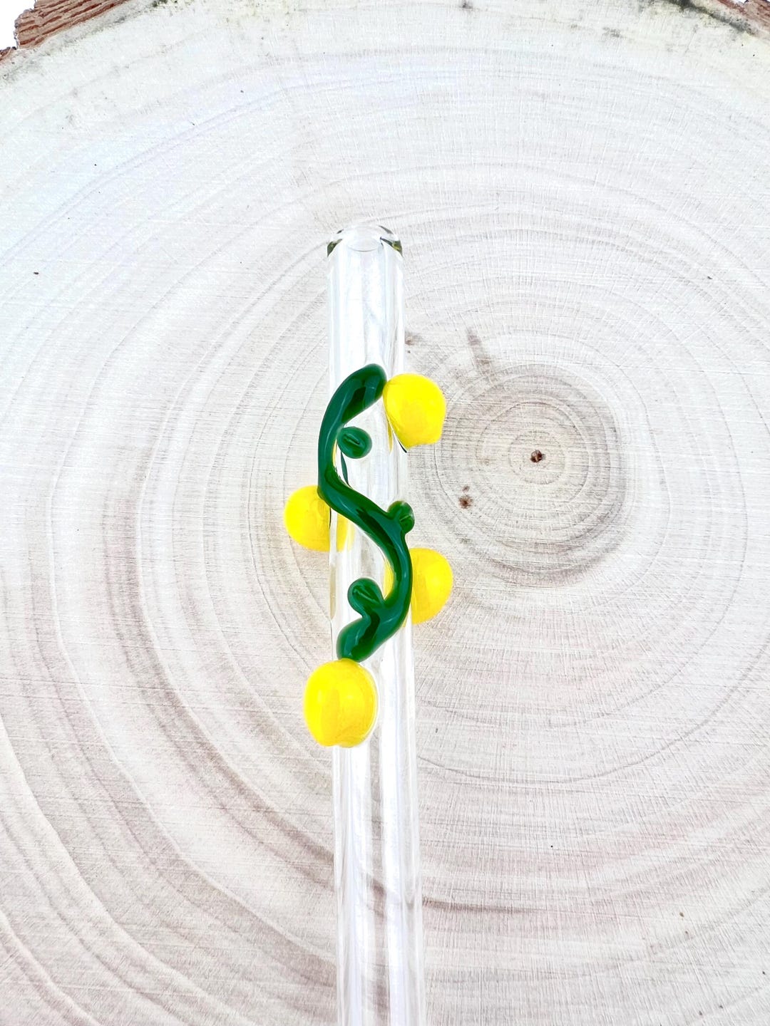 Lemon Glass Straw: Handmade Reusable Straw, Made to Order - Etsy